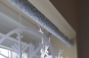 Snowflake Curtains Create and Babble