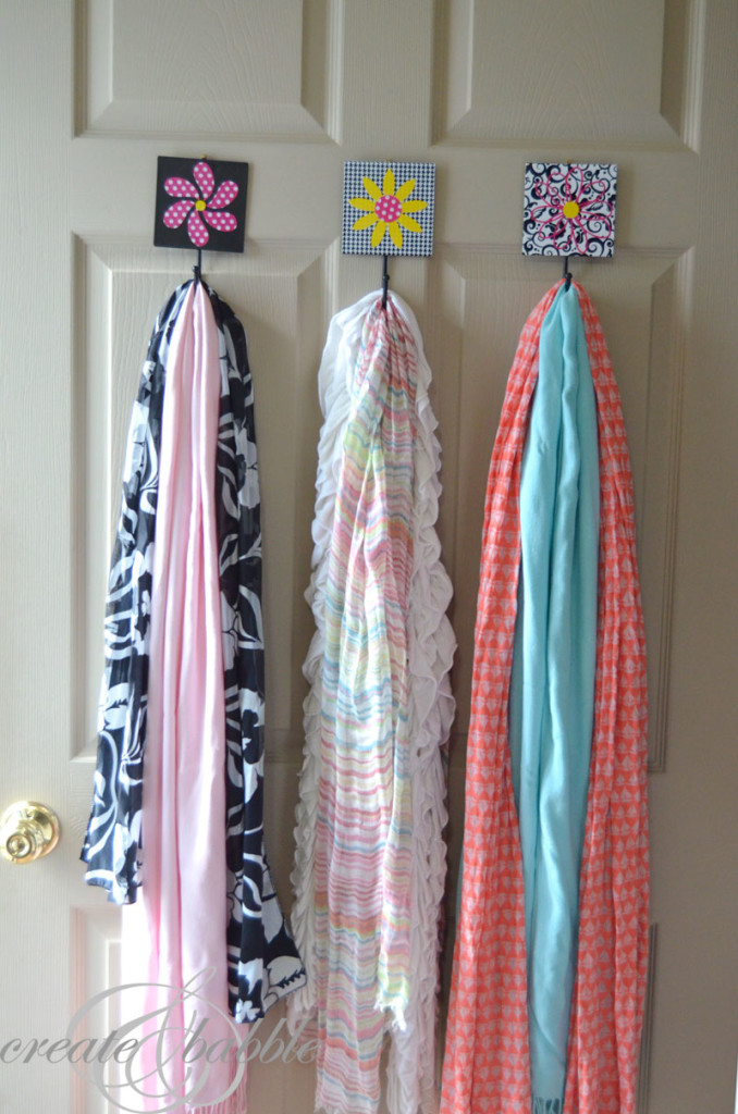 Scarf Storage Solution - Create and Babble