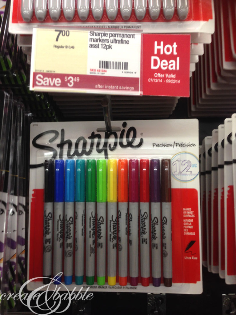 Pretty Organization with Sharpies - Create and Babble