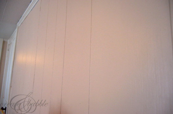 Filling Grooves in Paneling - Create and Babble