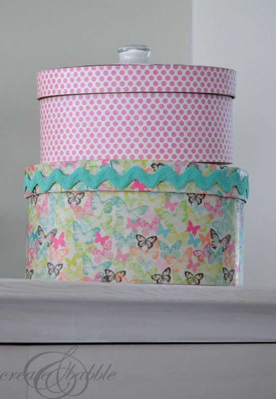 How to Make Decorative Storage Boxes - Create and Babble