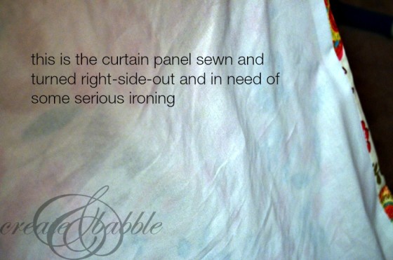 An Easy Way to Make Lined Curtains - Create and Babble
