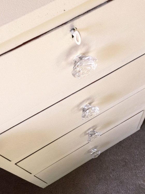 Stenciled Drawer Fronts - Create and Babble