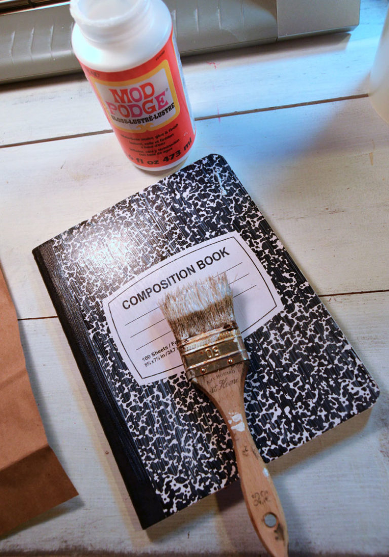 how to make pretty and personalized notebooks