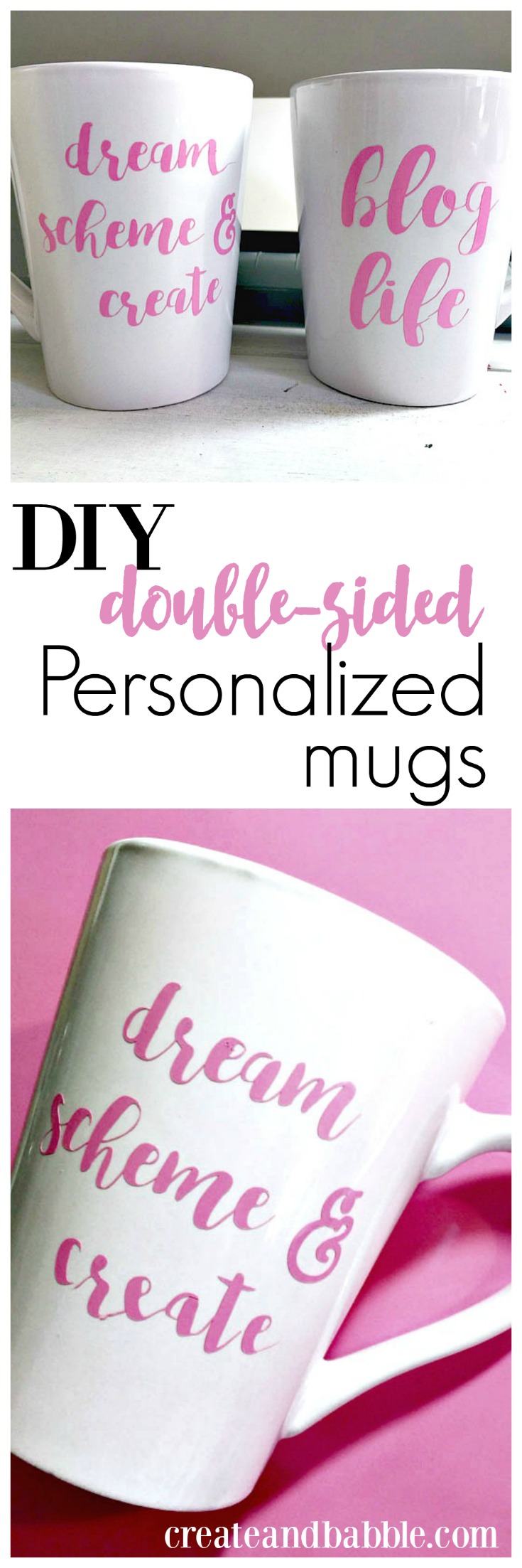 How to Make Double-Sided Personalized Mugs