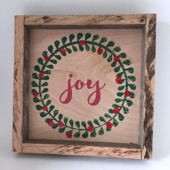 DIY Pallet Wood Shadow Box - Create and Babble