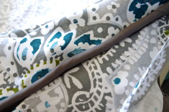 Tips for Making a Box Cushion Cover with Piping - Create and Babble