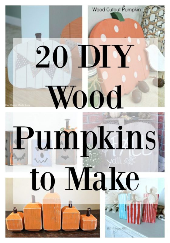 Make Your Own DIY Wood Pumpkins With These Fun Ideas!