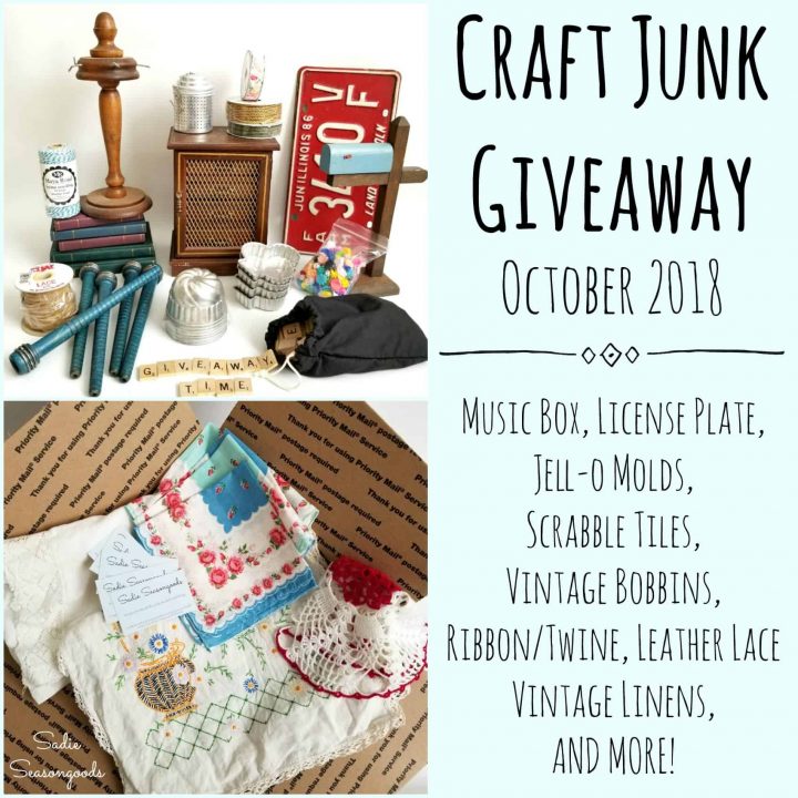Craft Junk Giveaway October 2018 - Create and Babble