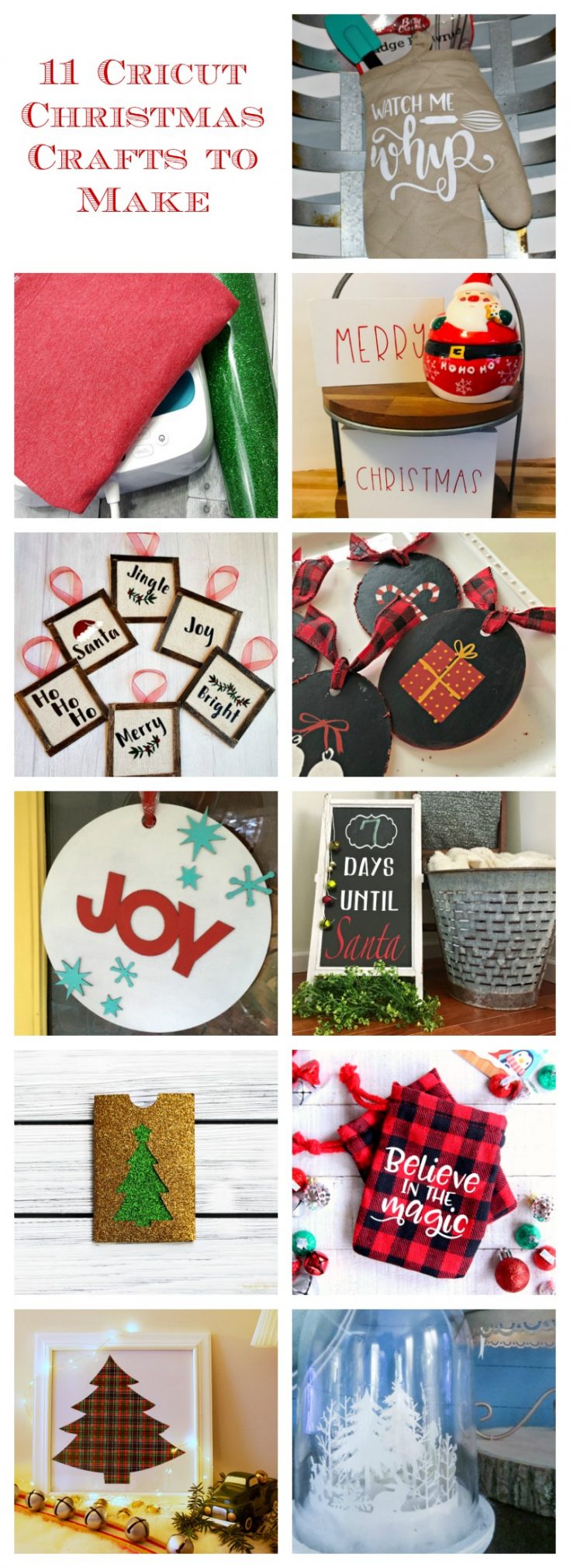 How to Use Cricut Maker and Chalk Couture to Make Christmas Ornaments ...