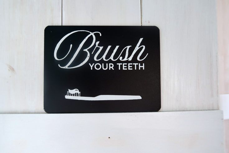 DIY Bathroom Signs - Create and Babble