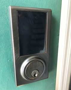 New Front Door Smart Lock - Sponsored - Create and Babble