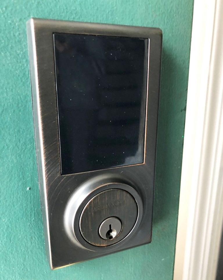 New Front Door Smart Lock - Sponsored - Create and Babble
