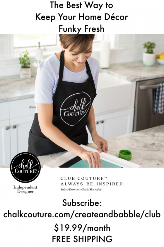 10 Easy Christmas Home Decor Projects Made With Chalk Couture